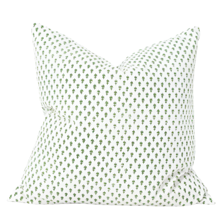 Devon Dots Green Medium Cushion 50cm