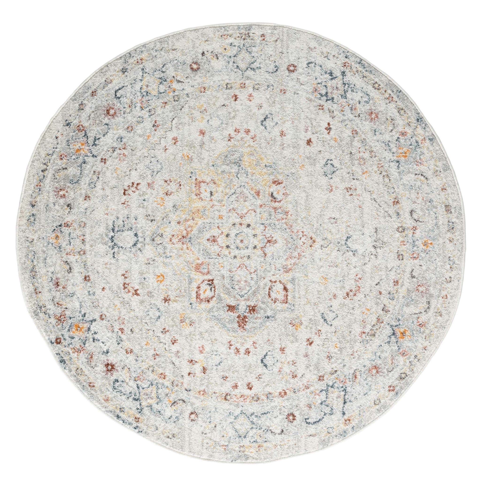 Lunara Cream Round Rug