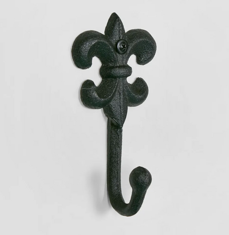 Fleur Wall Hook Black
