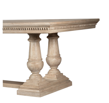 Laurent Dining Table Mud Grey 240cm