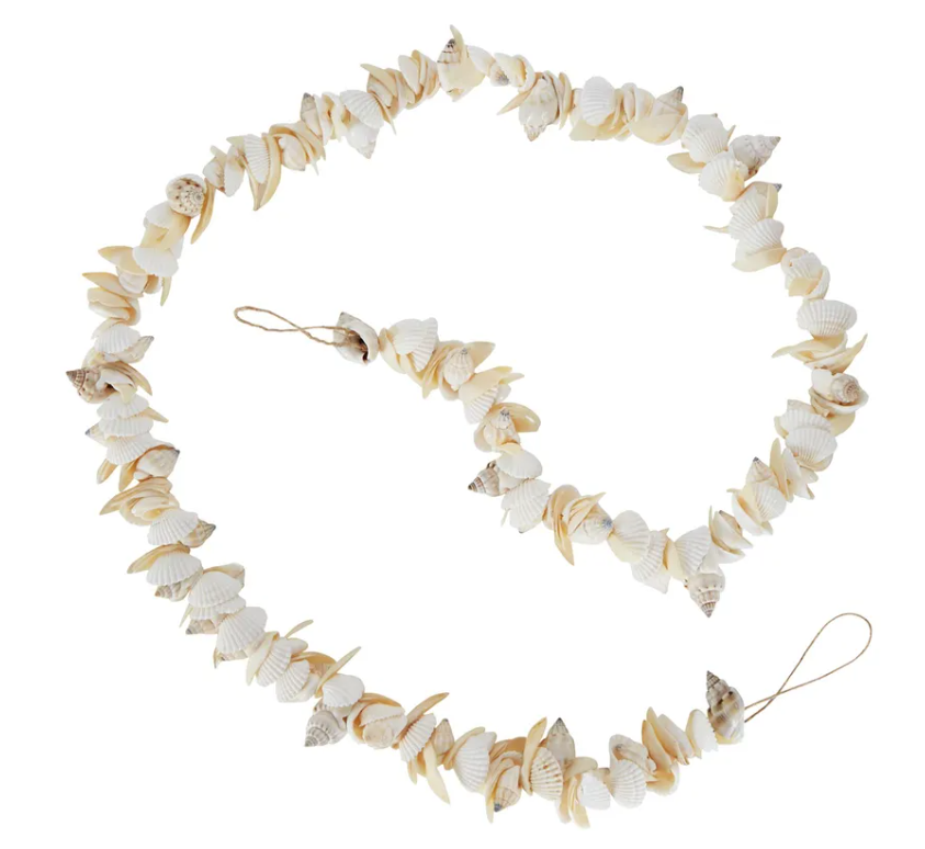 Brighton Shell Garland On Jute String
